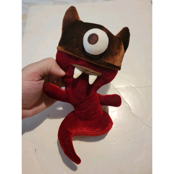 Starbucks | Toys | Starbucks Halloween Pals Red Vampire Cyclops Velvet ...